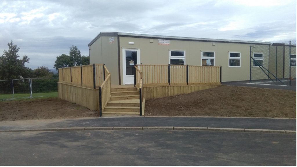 Temporary Accommodation at Monaleen National School – PD Contractors